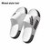 Тапочки, размер 45, белый