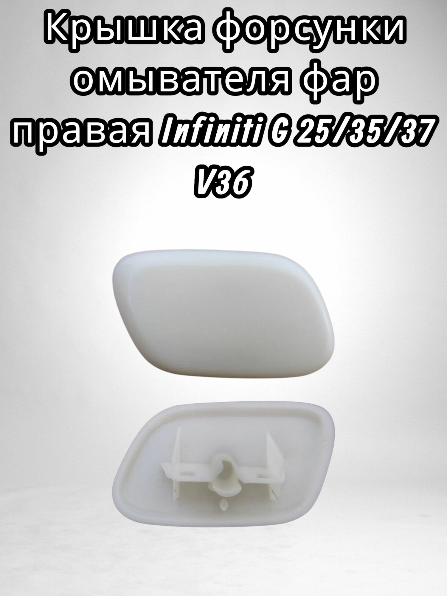 Крышка форсунки омывателя фар правая Infiniti G 25/35/37 V36