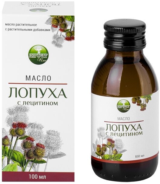 Масло Лопуха с лецитином 100 мл