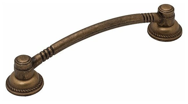 Ручка скоба мебельная RS-071, OAB Оксидированная бронза, 118*21*23 мм
