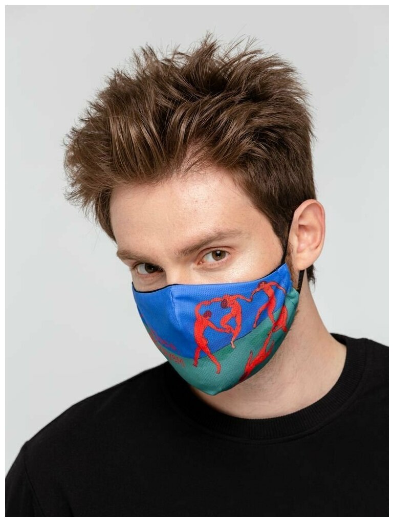 Маска для лица школьная Пренебречь вальсируем