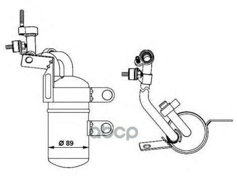 Осушитель кондиционера NRF арт. 33290