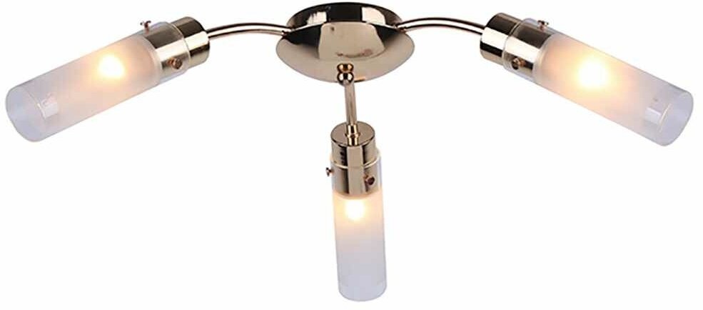 Люстра потолочная Escada Моника золото 3х40 Вт Е14