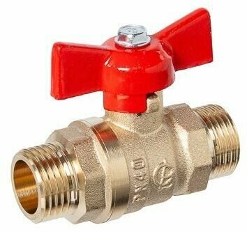 Кран шаровой галлоп Стандарт 1/2" ш/ш Бабочка