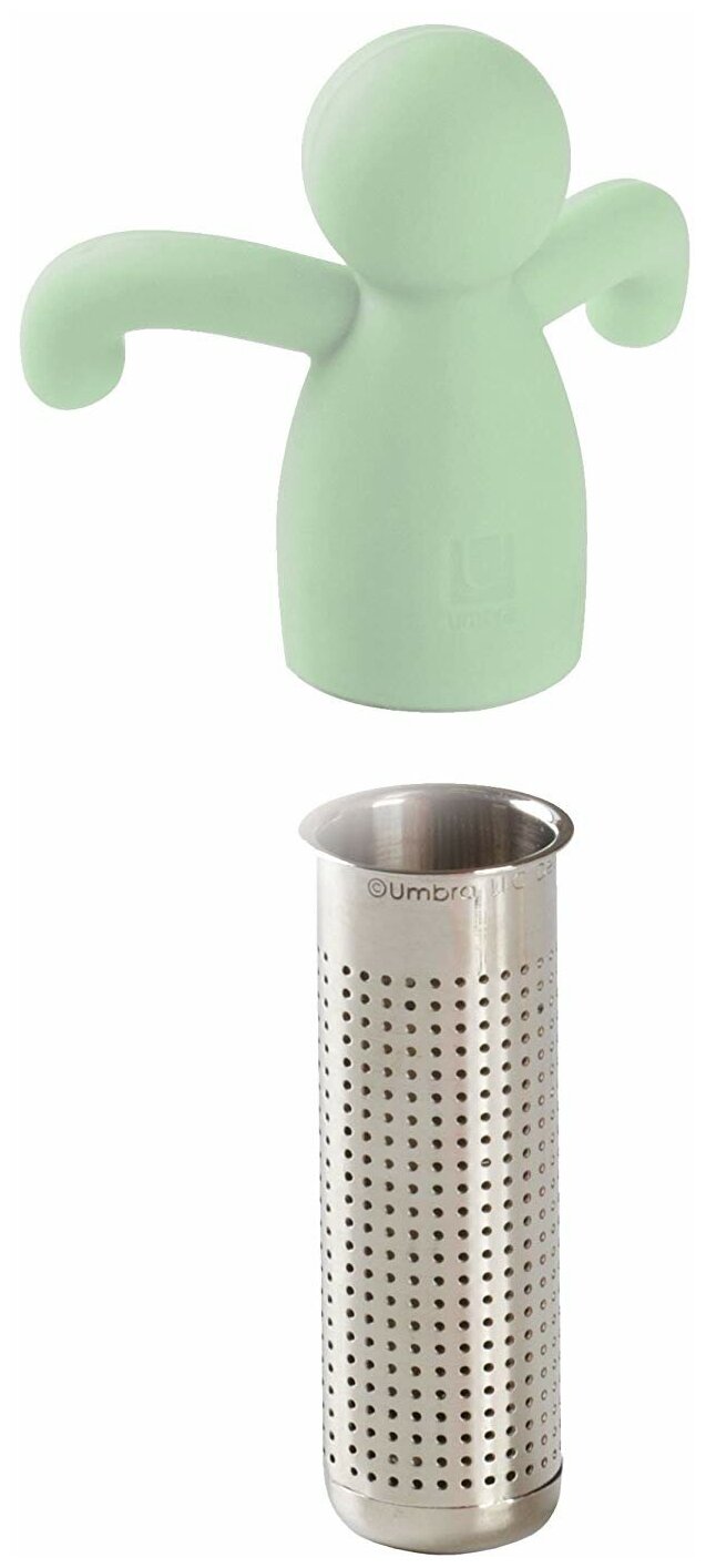 Ёмкость для заваривания чая Umbra Buddy, металл, пластик, мятная