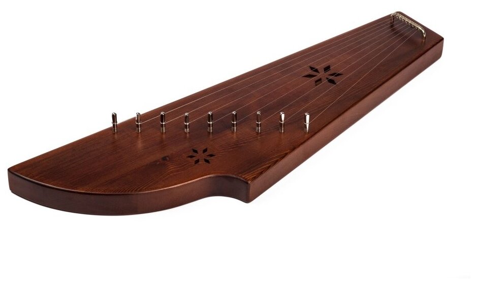 GWS-92W Гусли 9 струн Константиновские, 2-х камерные, цвет орех, Мозеръ