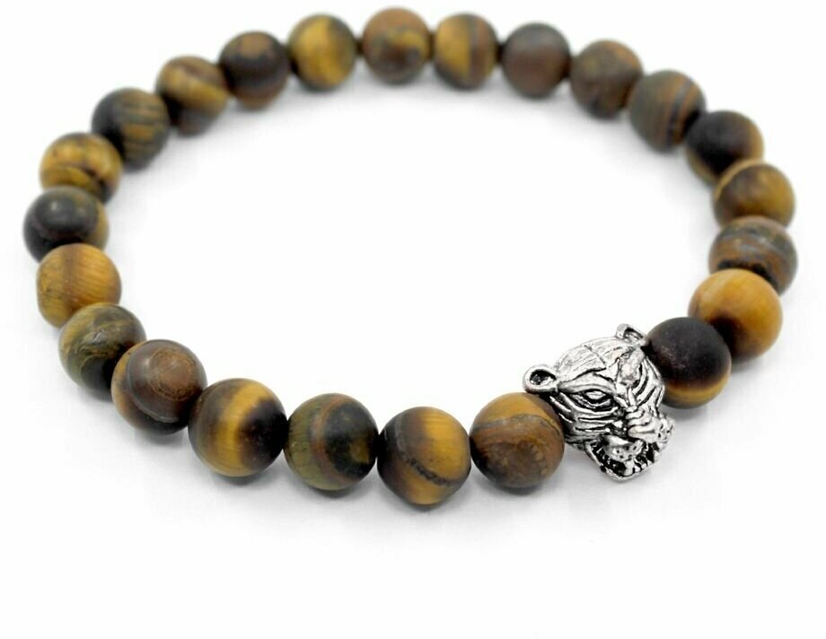 Браслет-нить, тигровый глаз