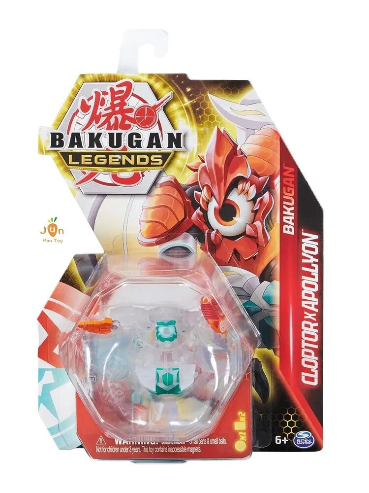 Bakugan Legends CLOPTOR X APOLLYON / Редкие Бакуганы Легендарные Коллекционные Фигурки И Торговые Карты