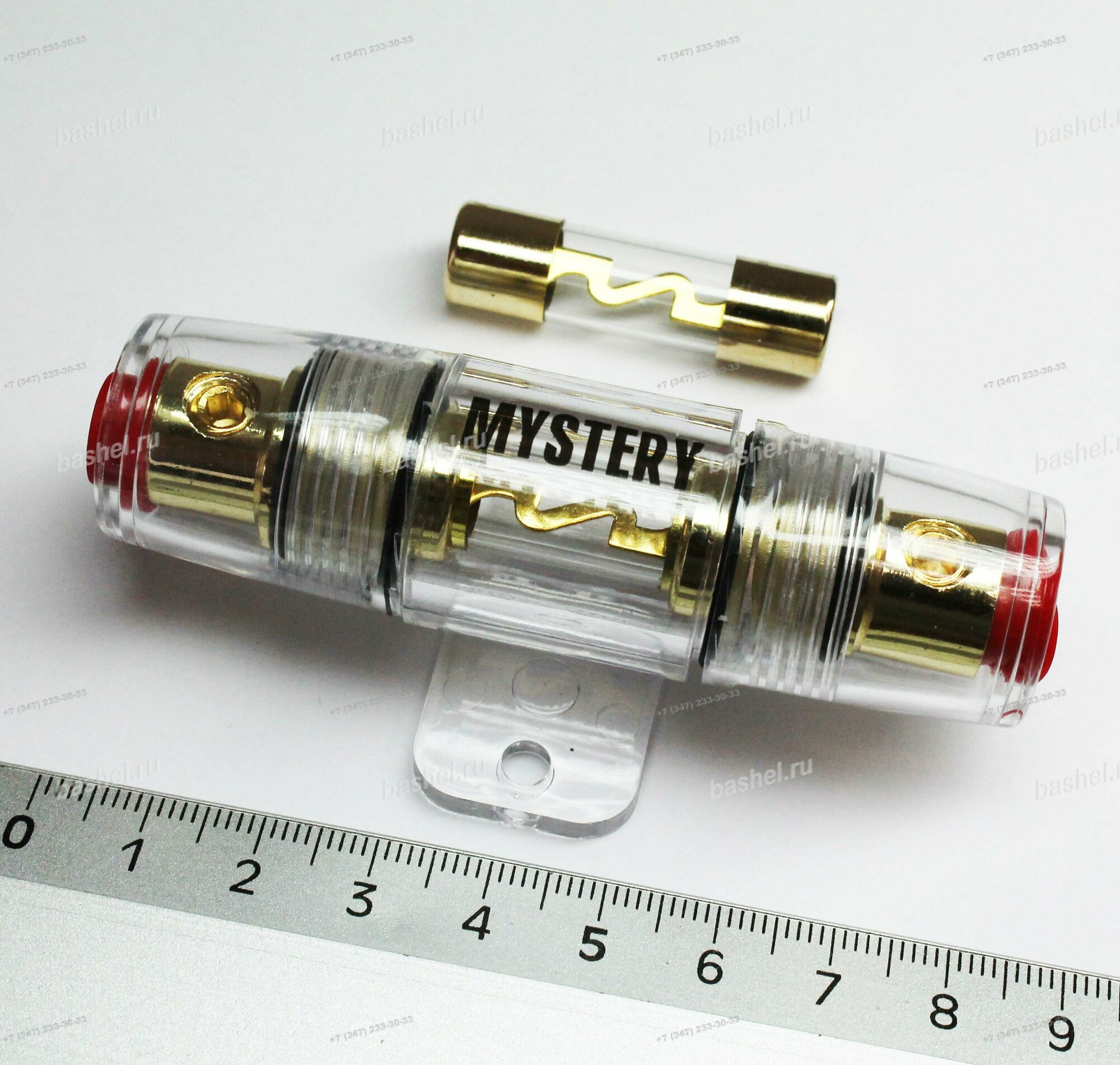 Корпус предохранителя AGU MYSTERY MFU-2.80 (6,0 - 21 кв. мм) с предохранителем 80А + запасной предохр.