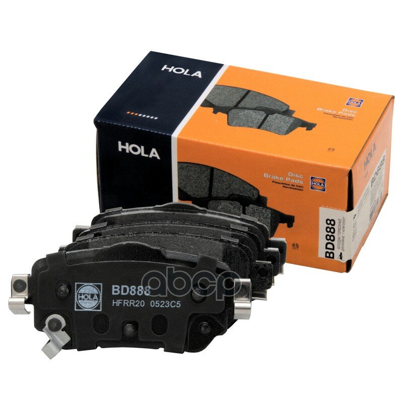 Тормозные колодки дисковые NISSAN X-Trail III, Qashqai II RENAULT Koleos II HOLA арт. BD888