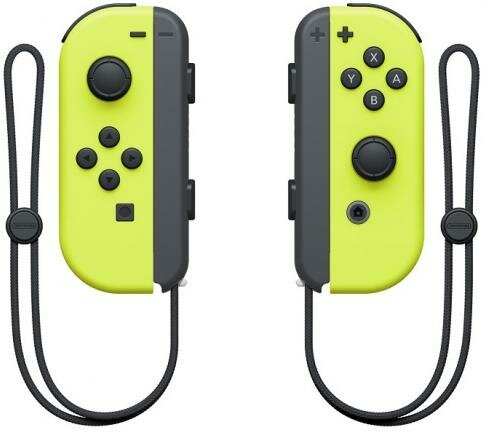 Набор из 2-х контроллеров Joy-Con Неоновые желтые Оригинал (Switch)
