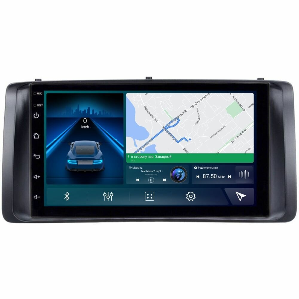 Магнитола CRS-300 Тойота Королла E120 Toyota Corolla 2001-2006 c Android 14 - Процессор 8 ядер - Память 4+64Gb - Carplay - DSP 36 полос - 4G(Sim)