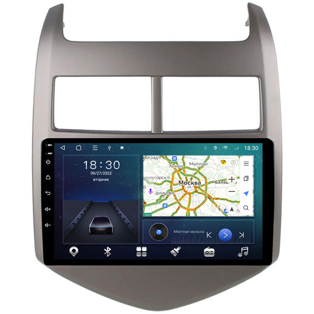 Магнитола CRS-300 Шевроле Авео T300 Chevrolet Aveo II 2011-2015 - Android 13 - Процессор 8 ядер - Carplay - DSP 36 полос - 4G(Sim)