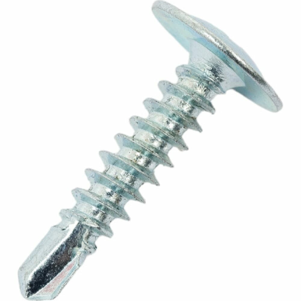 Саморез с прессшайбой VIPКрепеж сверло 4,2х19 158 шт 30506 VIP, для работы металлическими листами или заготовками