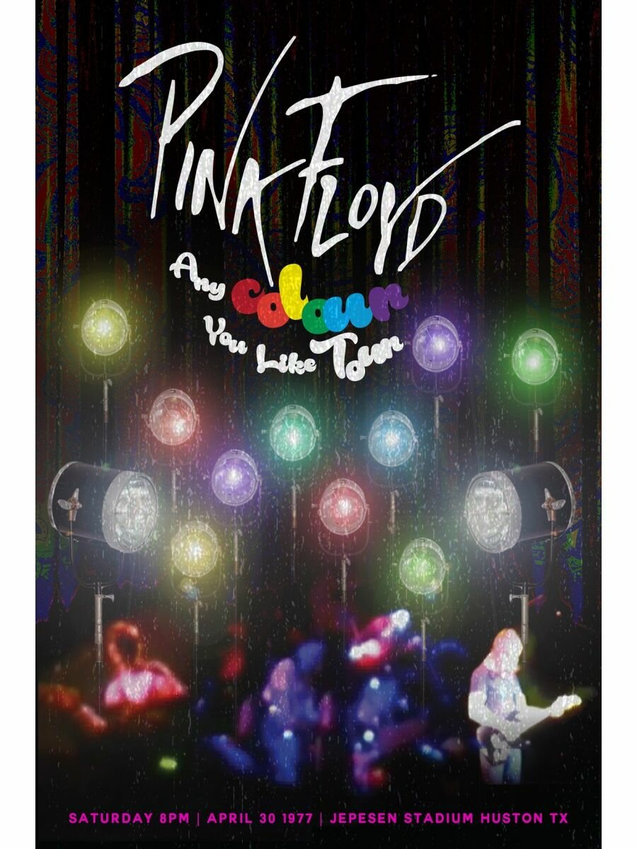 Постер "Pink Floyd - Any Colour You Like"