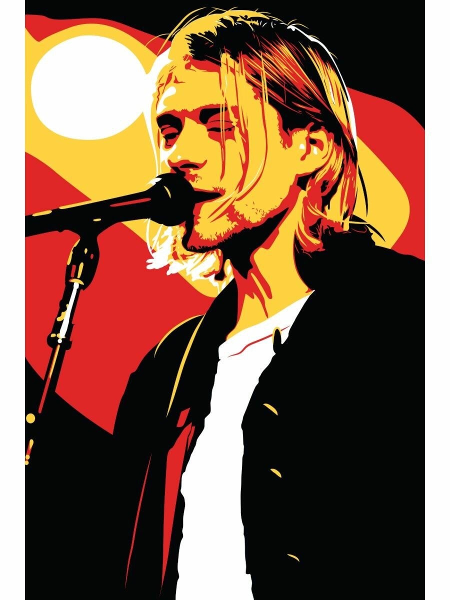 Постер "Курт Кобейн"