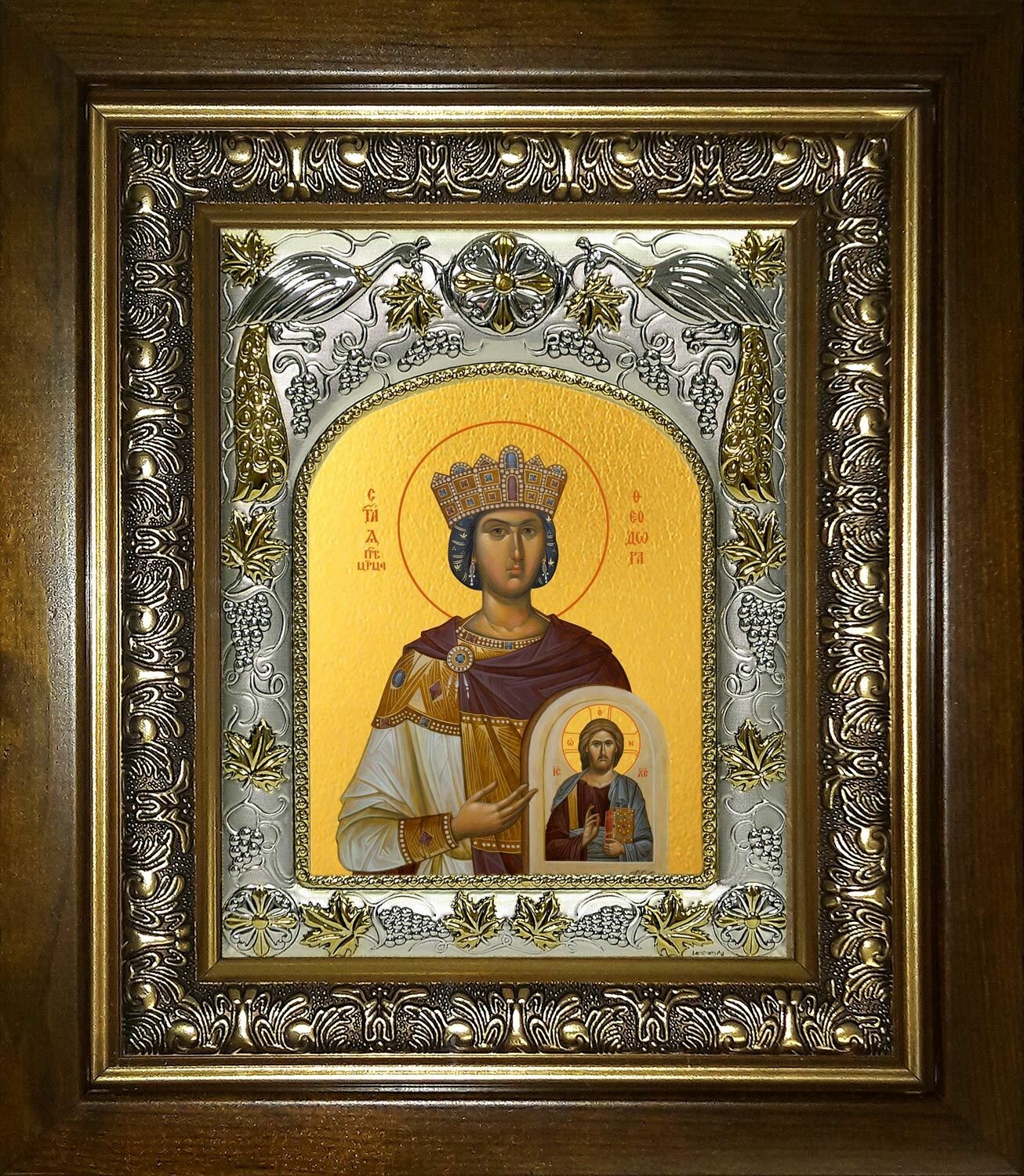 Икона Феодора Цареградская преподобная