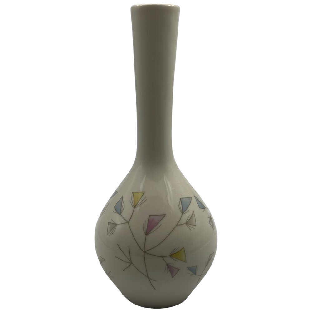Ваза "Сказочная ветка", 21,5 см, фарфор, роспись, 1950-1970 гг, Winterling Marktleuthen, Германия