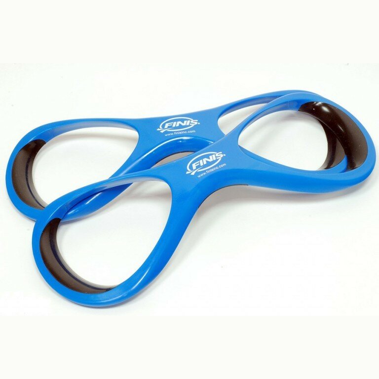 Лопатки-восьмерки для плавания детские Finis Forearm Fulcrum Junior синий (синий)