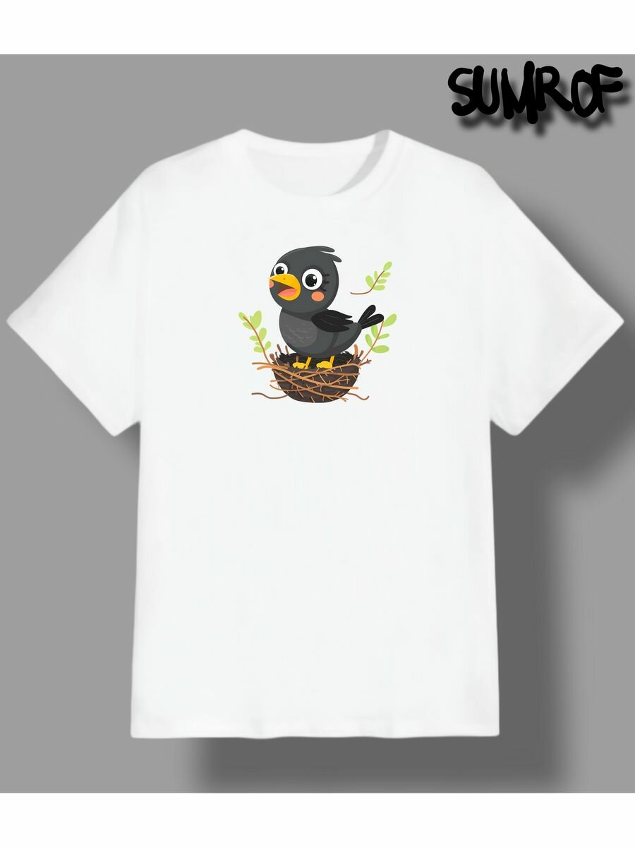 Футболка Птичка в гнезде