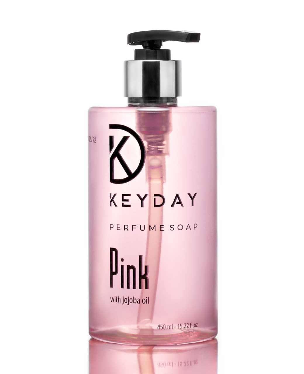 Мыло жидкое парфюмированнное KeyDay Pink, 450 мл