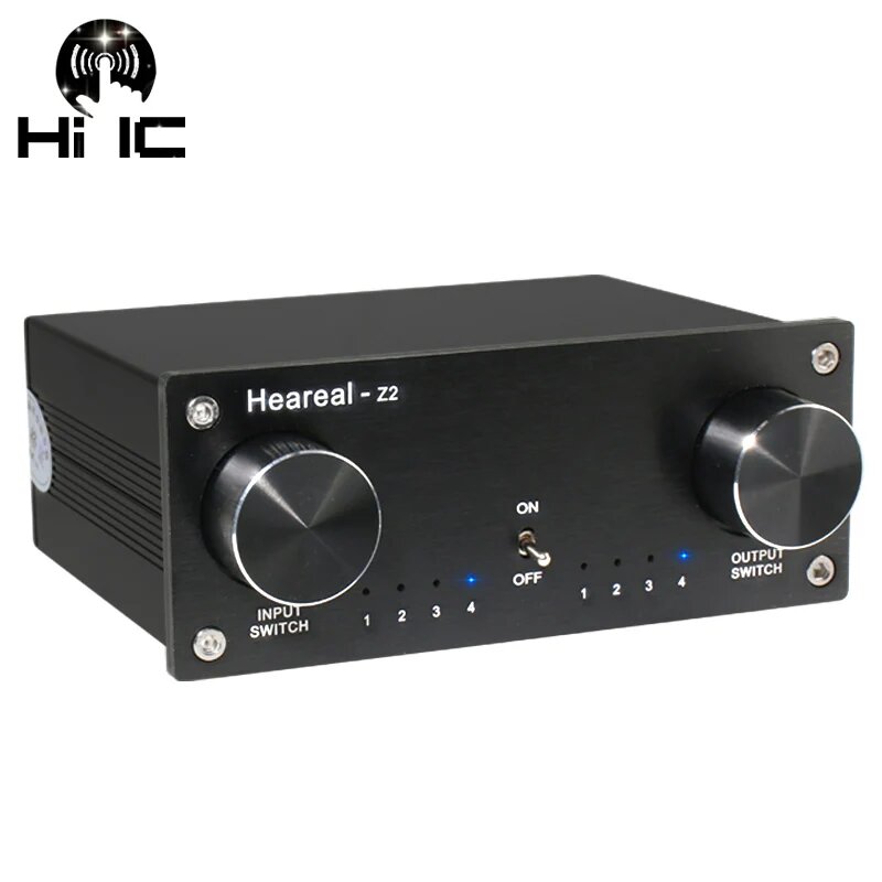 CHANGELIN Переключатель аудиосигнала 4 входа 4 выхода Hi-Fi