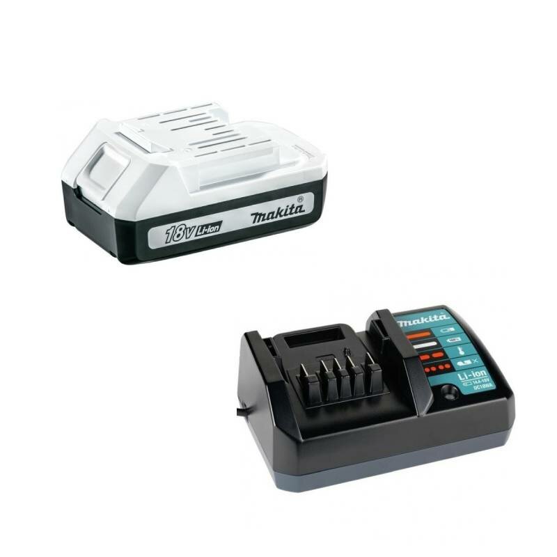 Набор из аккумулятора Makita BL1815G и з/у DC18WA