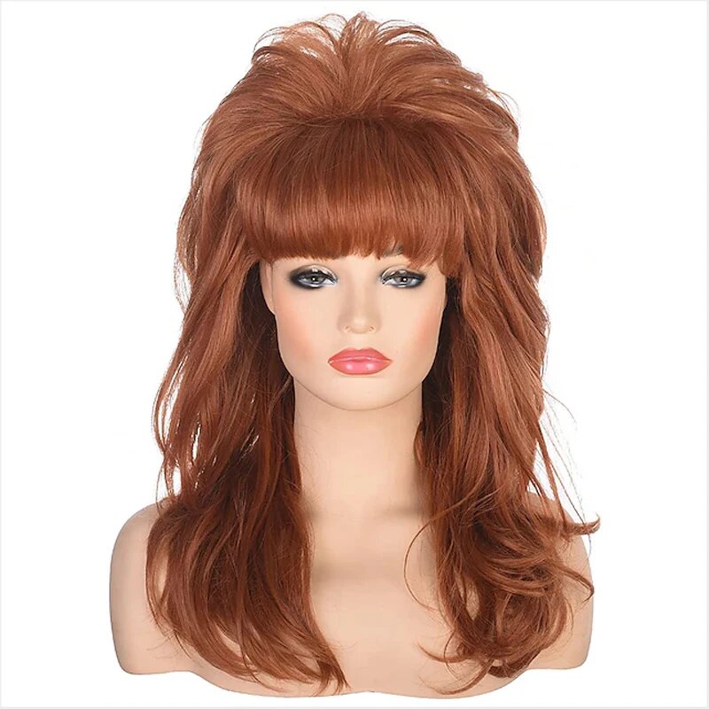 Парик Hairjoy, длинные волнистые, красный A1