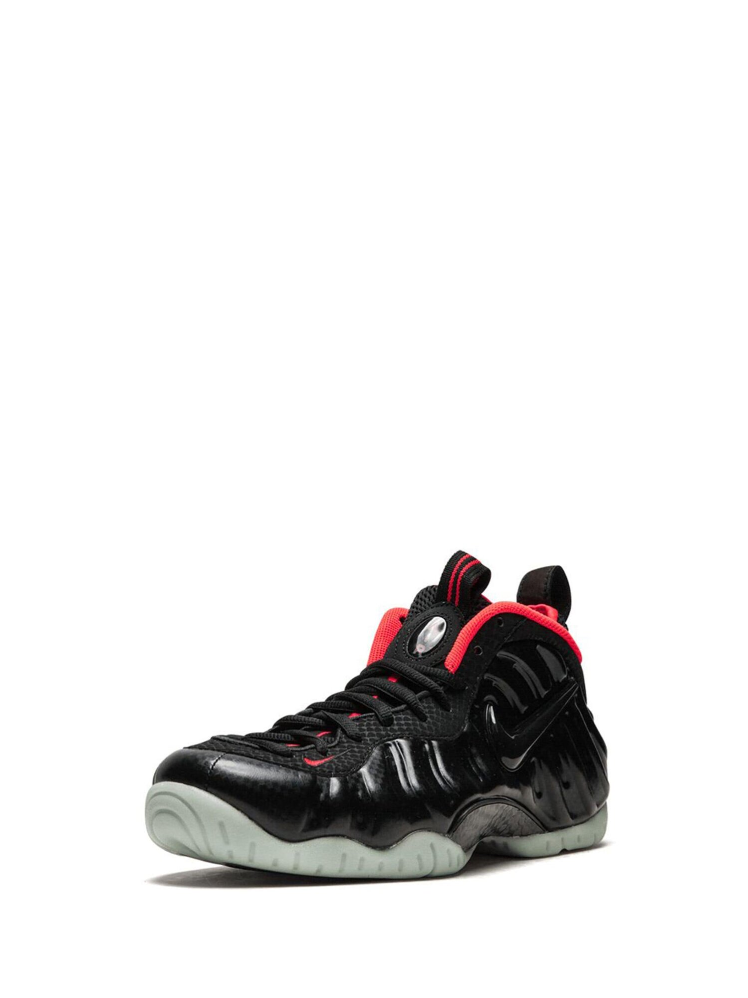 Кроссовки NIKE 'Air Foamposite Pro PRM', размер 11.5 US, black/black — фото 1