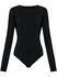 Боди бельевое MM6, размер 44, черный (black)