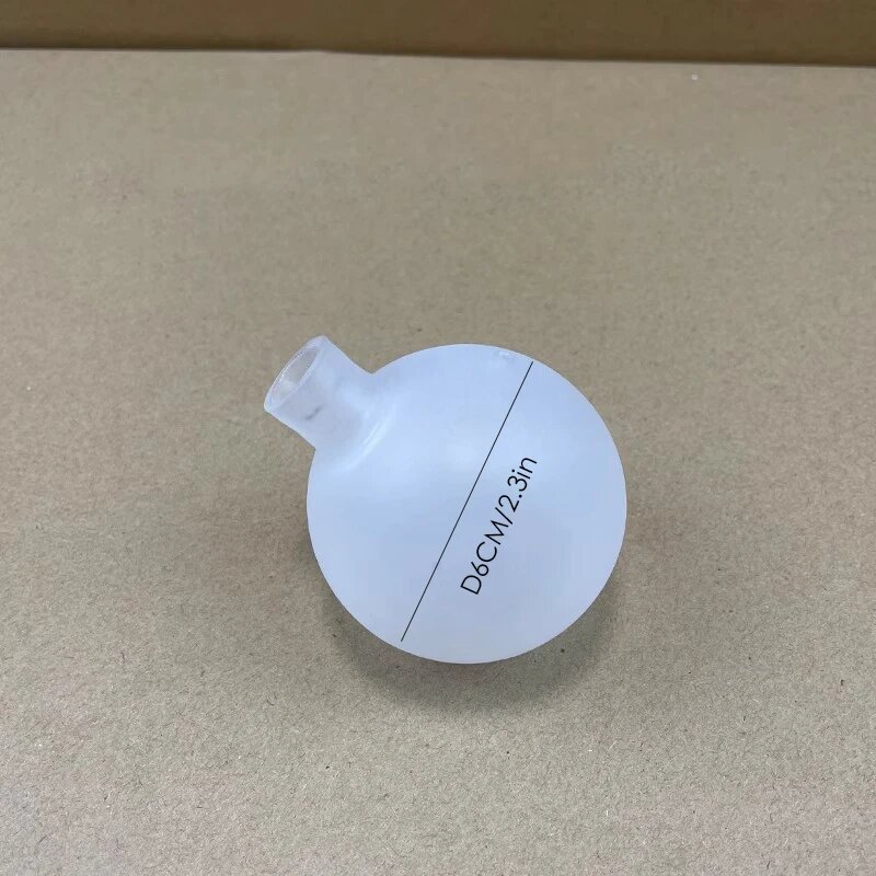 Замена затемняющего прозрачного стеклянного абажура G4 с круглым светом, диаметр 5 см, frost D6cm