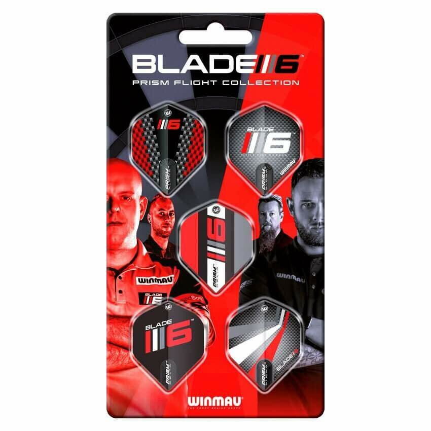 Набор из 5-ти комплектов оперений Winmau Blade-6 8142