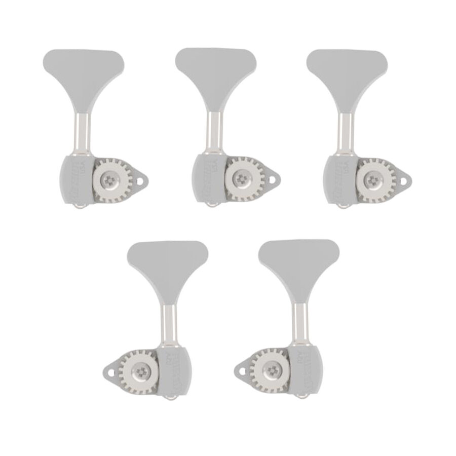 Колки 3+2 для бас-гитары HIPSHOT Ultralite HB6 Y 1/2" 20655SN, Y бутон, никель