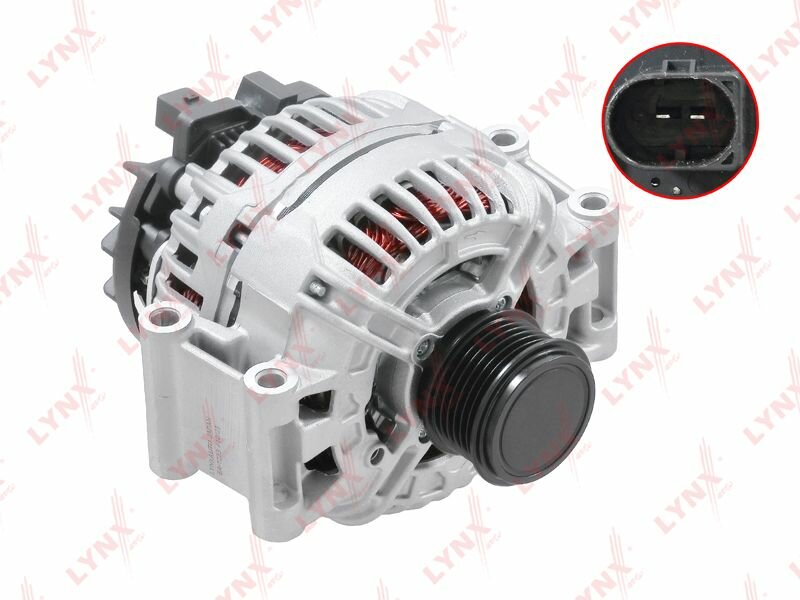 LYNXauto Генератор для Audi A4 (07-)/Q5 (08-) 1.8TFSi/2.0TFSi