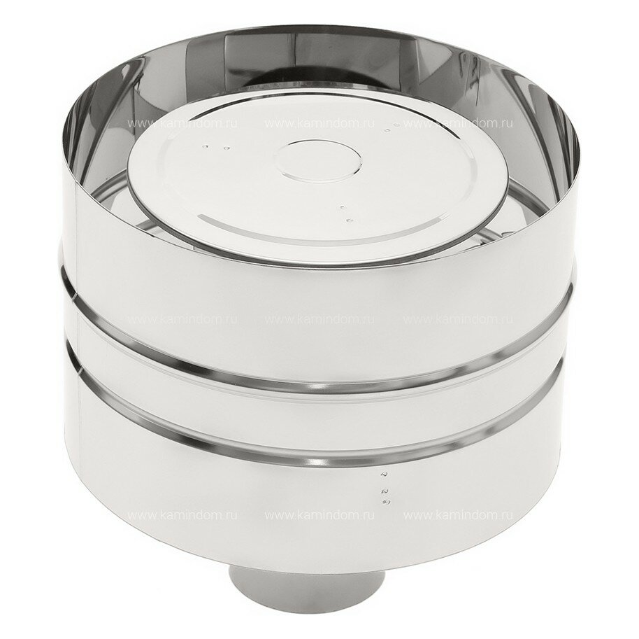 Дефлектор d 115 толщ. 0,5 нерж (430)