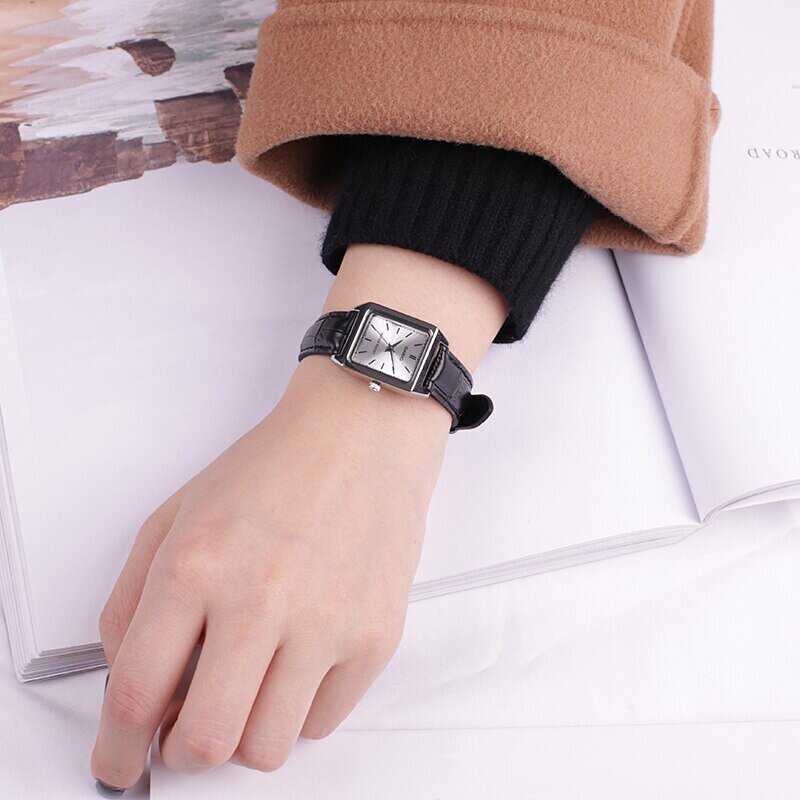 Наручные часы CASIO Collection, серебристый/черный — фото 1