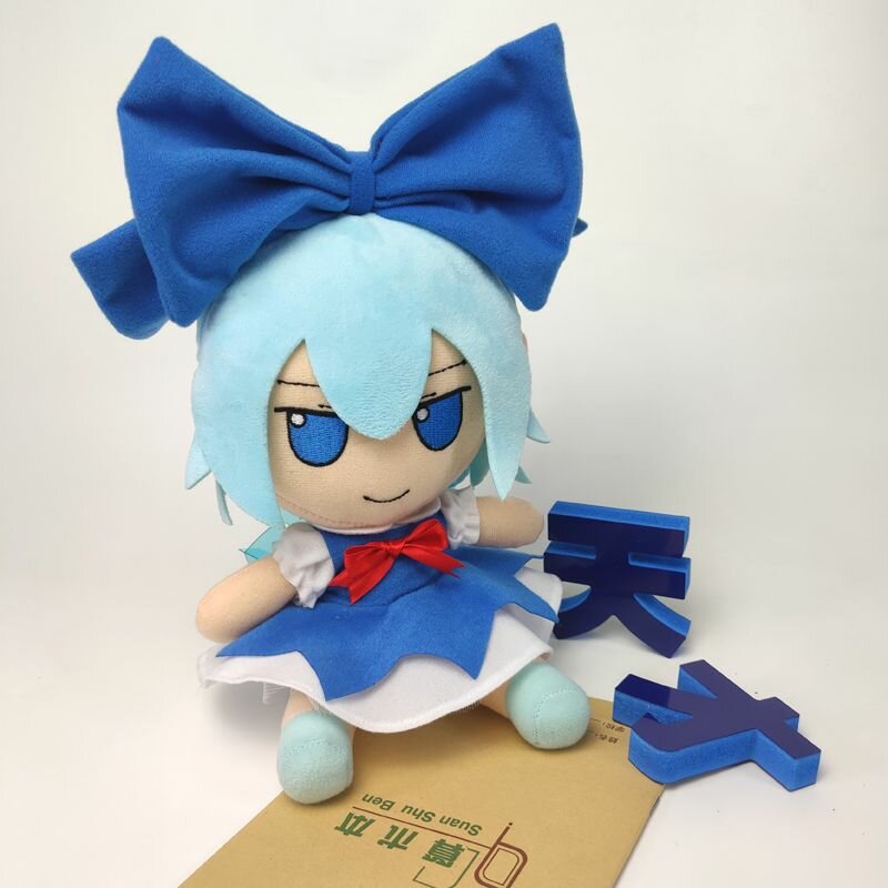 20cm Аниме Мягкая игрушка Cirno Touhou Project