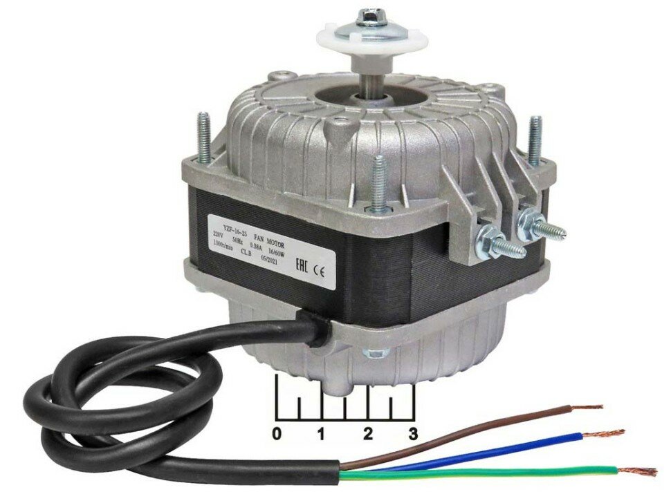 Двигатель для обогревателей 220V 16-60W (1300 об/мин) (YZF16-25)