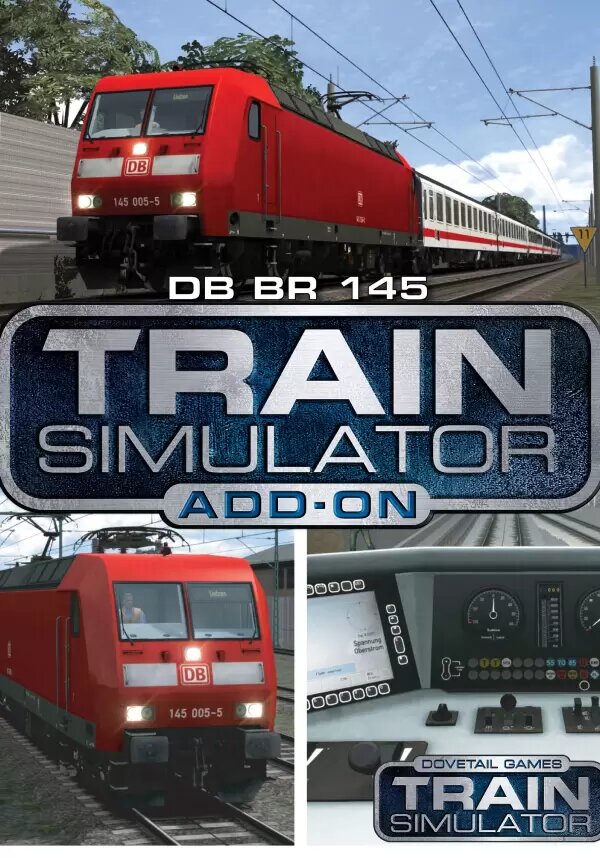 (DLC) Train Simulator: DB BR 145 Loco Add-On (Steam; PC; Регион активации Россия и СНГ)