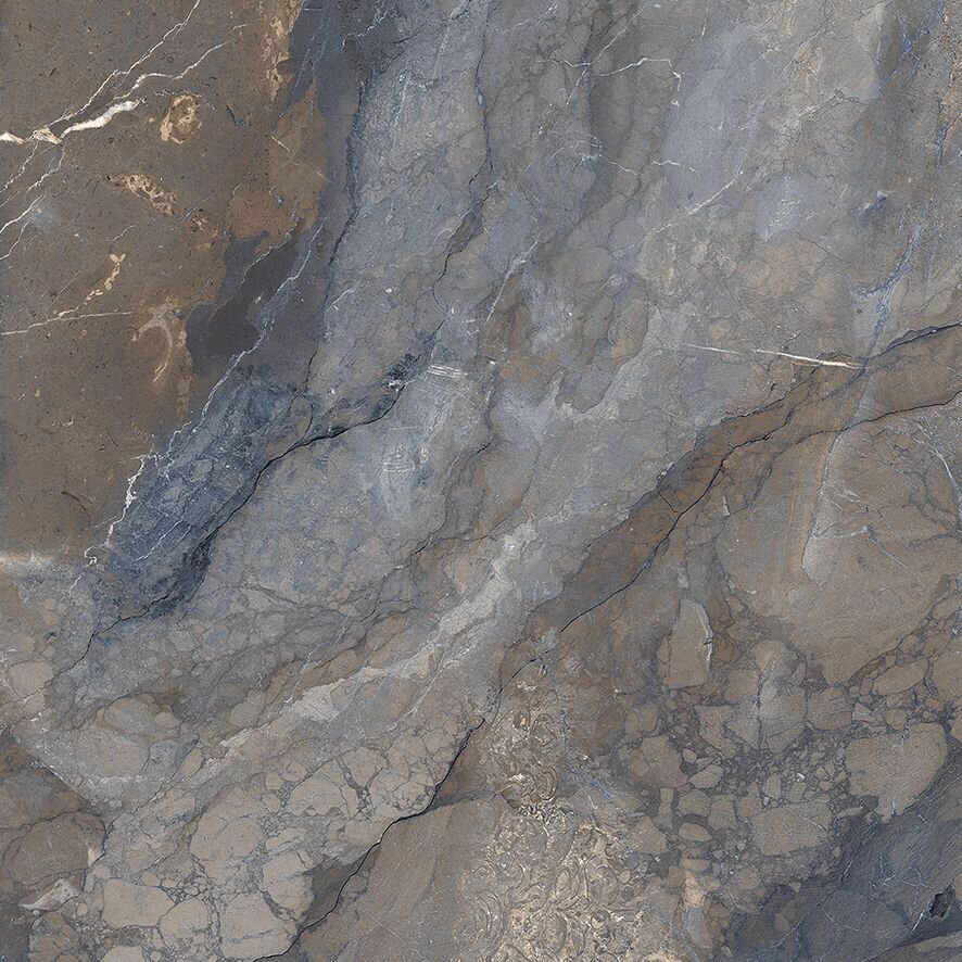 Ceradim Керамогранит Ocean Elfish синий полир 60x60 7,7 мм (цена за 1.44 м2)