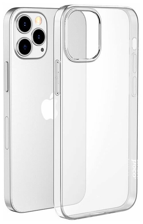 Чехол HOCO Light series TPU Case для iPhone 12 Pro Max, цвет Прозрачный