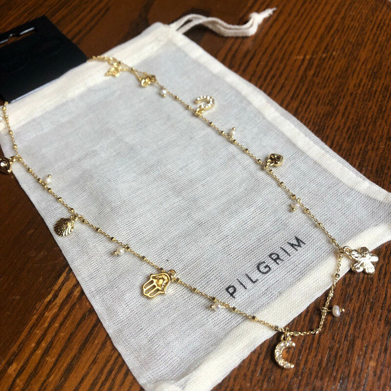 Колье PILGRIM, длина 38 см — фото 1