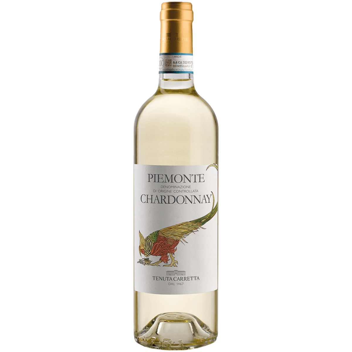 Вино Tenuta Carretta Chardonnay белое сухое 0,75 л