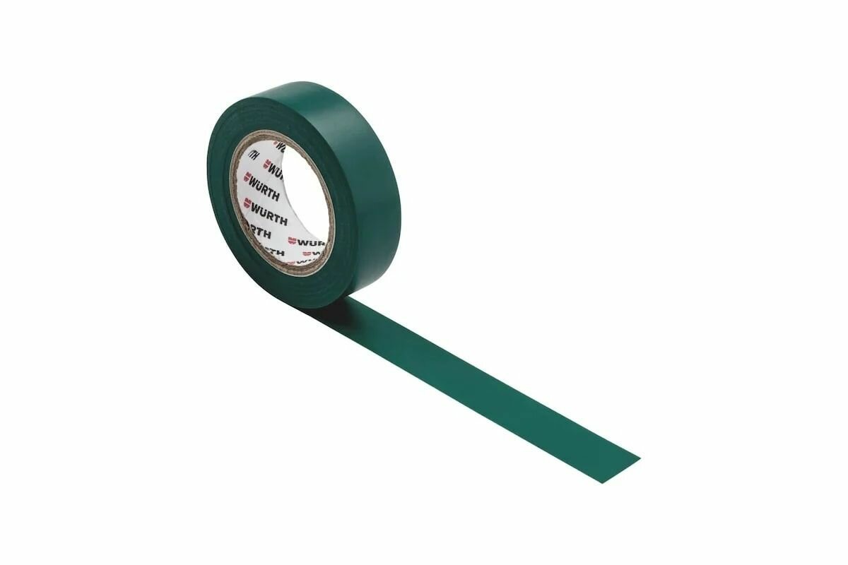 Лента изоляционная из ПВХ Fortisflex19 мм х 20 м х 0.15 мм 3 шт, зеленая