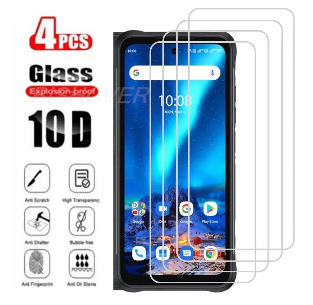 Защитное стекло для экрана UMIDIGI Bison 2 Pro, закаленное, 6,5 Дюймов UMIDIGI Bison 2 Pro