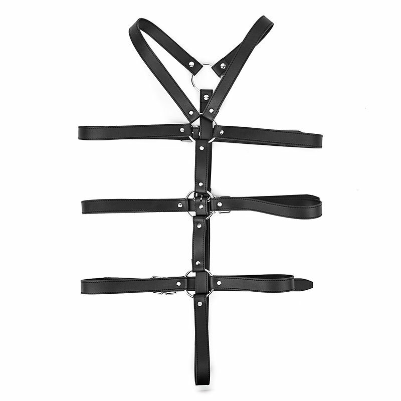 Эротический реверсивный пояс для бондажа спины