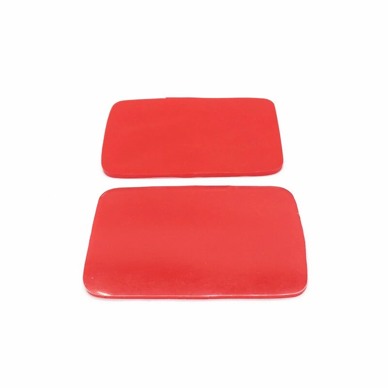 Гелевые наклейки на лобовое стекло автомобиля, 67 х42 мм, датчик влажности и дождя, наклейки на ветровое стекло, стеклоочистители, чувствительная пленка, прямоугольные гелевые накладки 2 Pcs