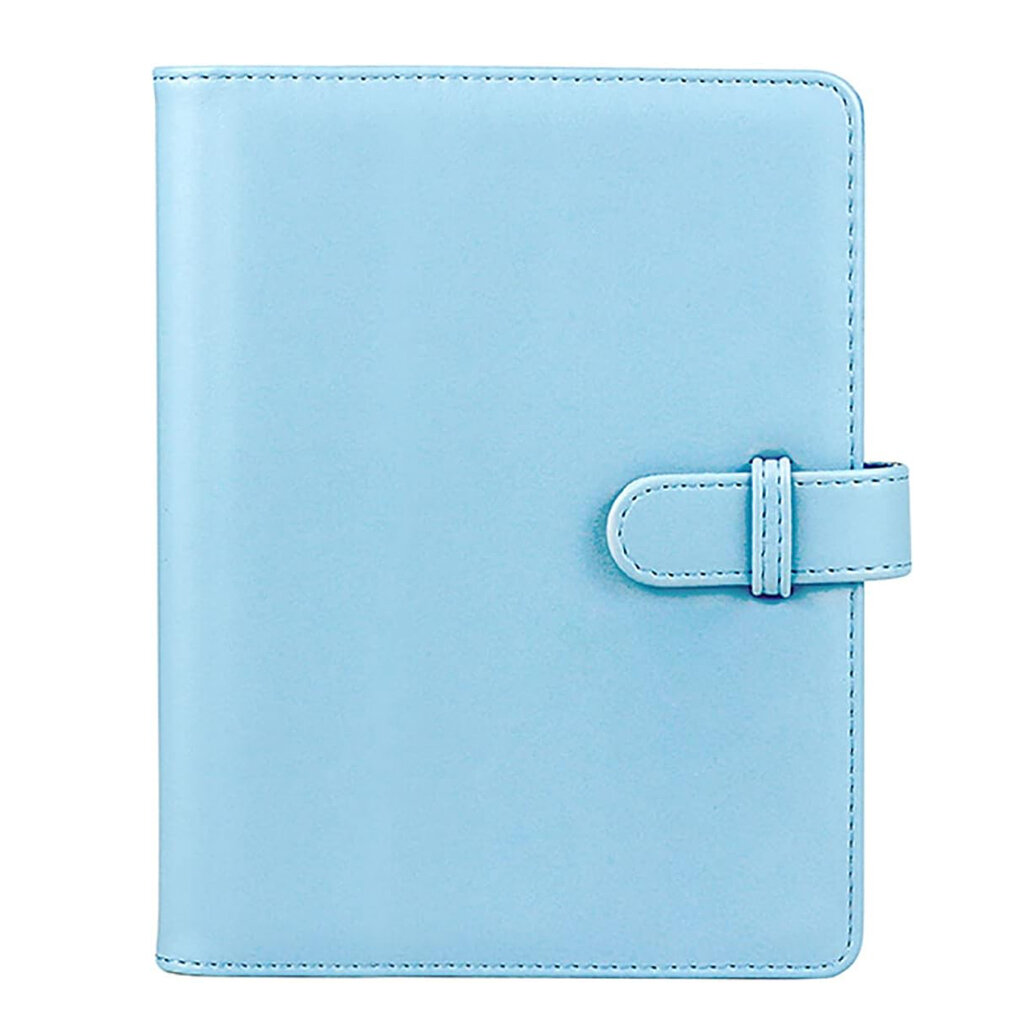 Фотоальбом для снимков Instax Mini с застёжкой / 128 фото, голубой,