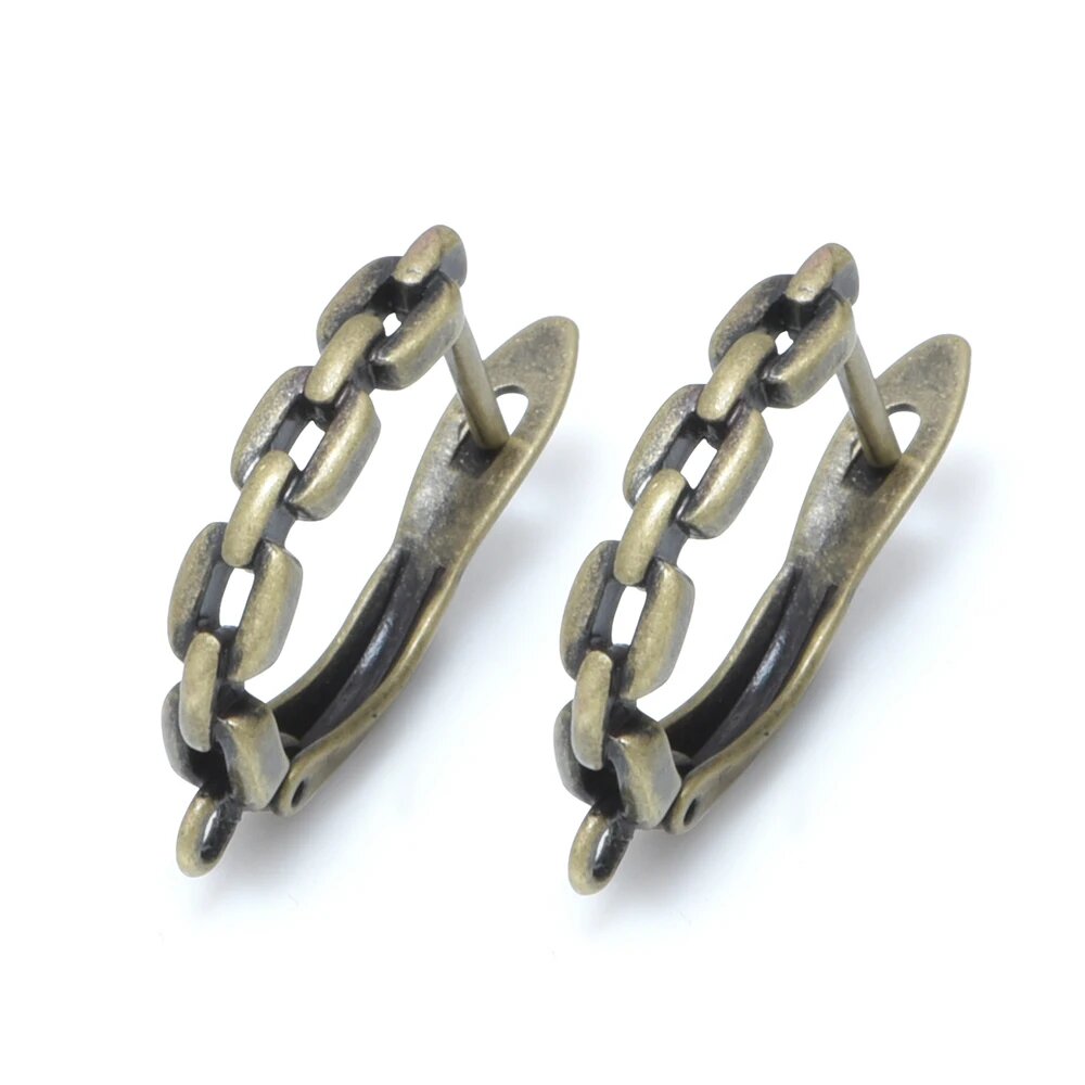 Бронзовые серьги YANASI для создания украшений Antique Bronze