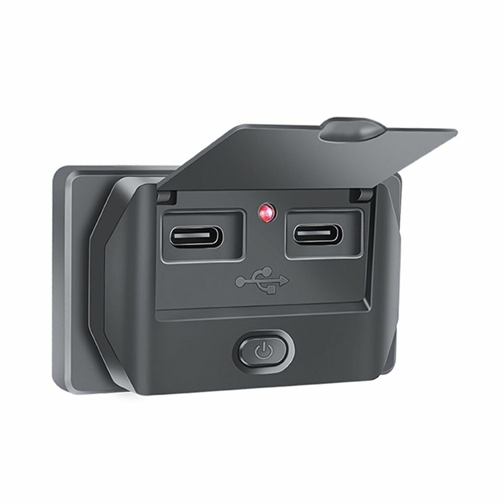 Автомобильный USB-разъем Для Зарядки Адаптера Питания Порт Для Крепления На панели